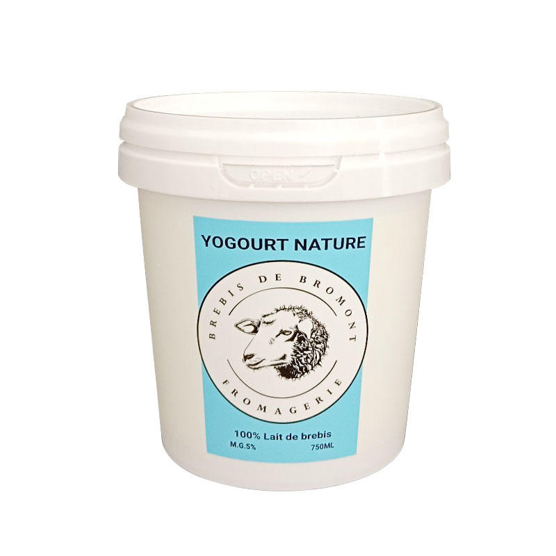 760ml 1L 2L Wholesale Food Grade Yoghurt Bucket With Lid Custom ...