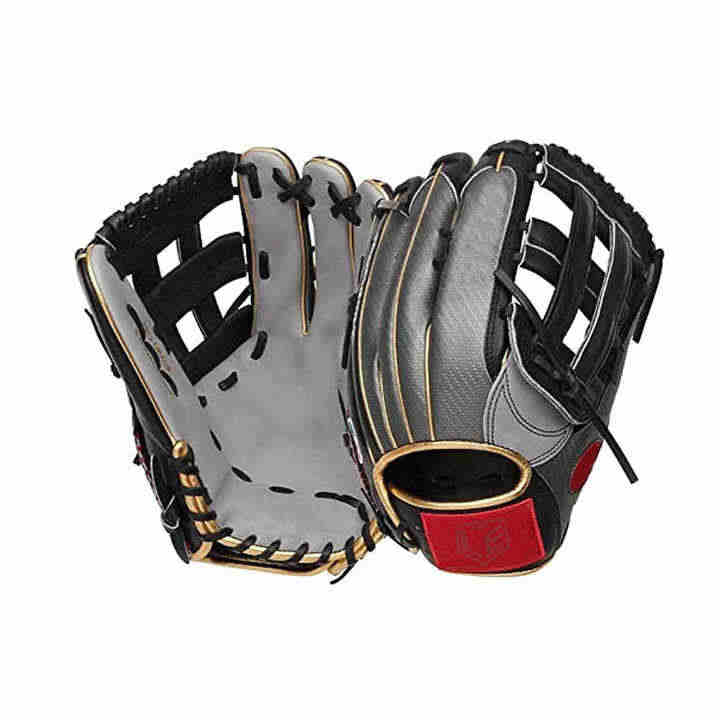 New Baseball Keeping Leather Gloves High Quality Baseball Real Leather ...