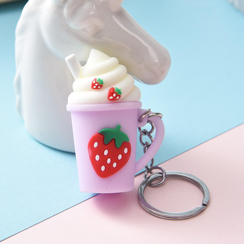 Funny Cute Ice Cream Keychains - Perfect for Milk Tea Fans