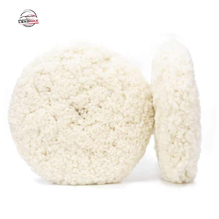 10" Wool Double Sided Car Polishing Pad - High Efficiency