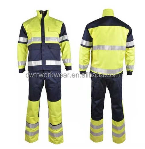 Flame Resistant Safety Clothing Aramid Coverall Fire Safety Clothing ...