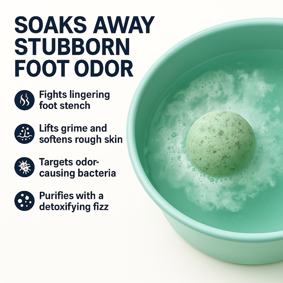 Wholesale Anti-Fungal Foot Soak Bombs with Activated Charcoal Tea Tree ...