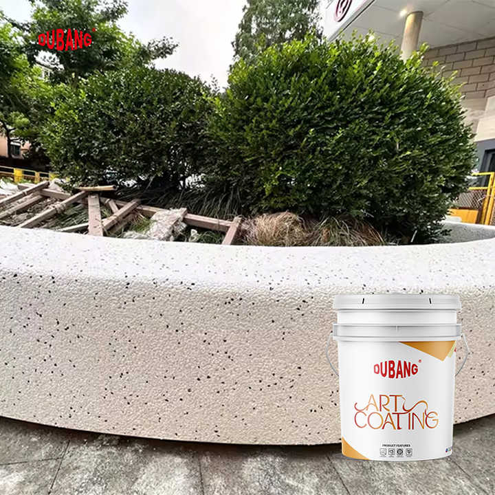 DUBANG One Part Ready to Use Washed Stone Paint Premixed Material ...