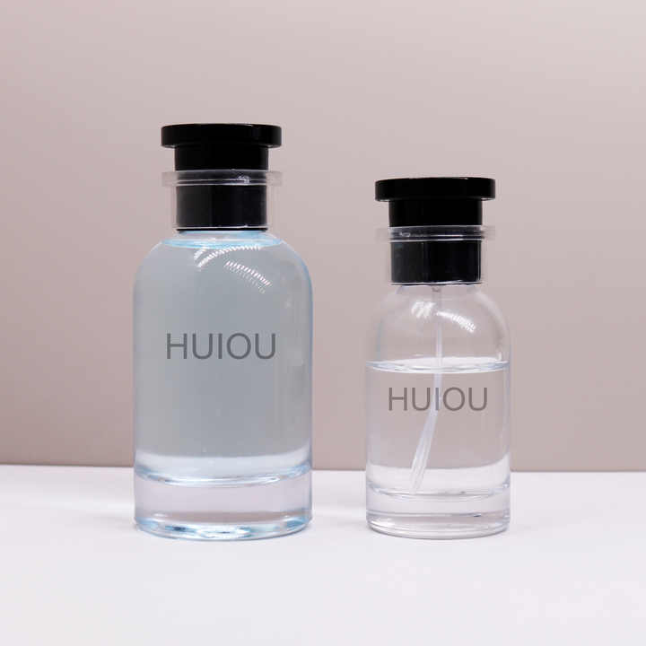 Luxury Recyclable Customized Black Perfume Bottle 50ml