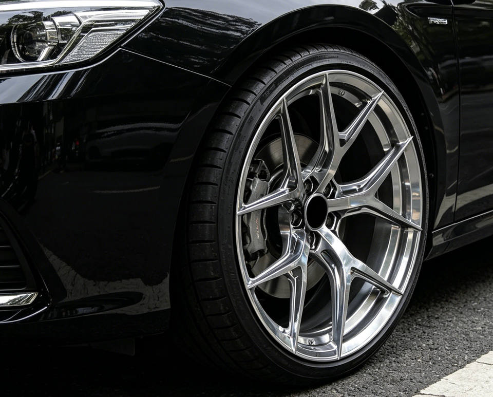 20" Lightweight Forged Aluminum Painted Wheels 18 X 9.5 5x130 Goldfish ...