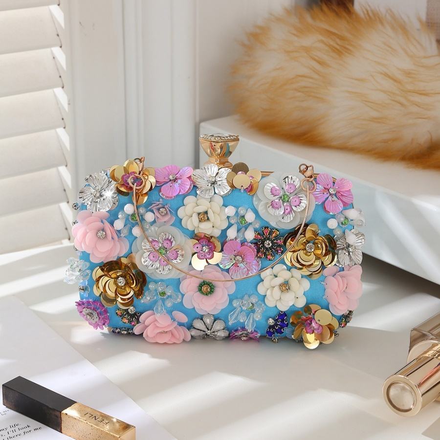 Handbags for Women Luxury Banquet Bag Highquality Fashion Floral ...