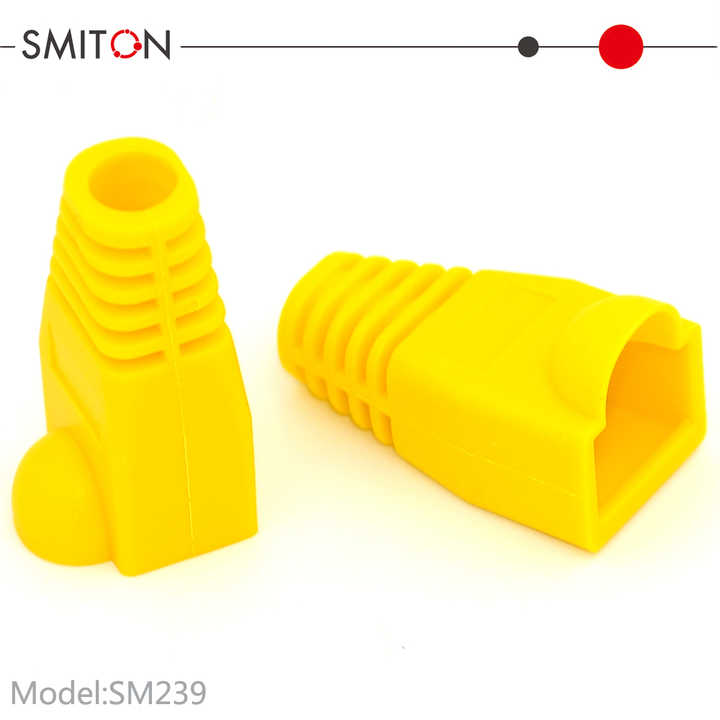 PVC Plastic Boot Cat5 Cat6 Cat7 Modular Plug Rj45 Connector Boots