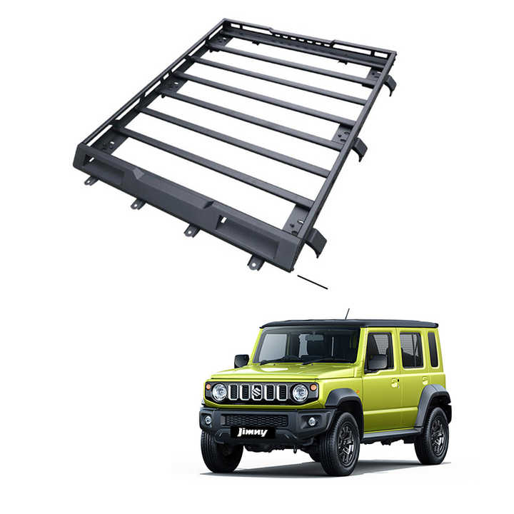 JP 4x4 Body Kit with Light Bar Car Jimny Roof Rack Cargo Box