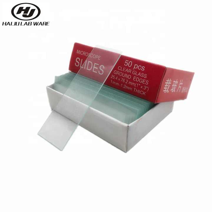 High Quality Laboratory Biology Borosilicate Glass Slides
