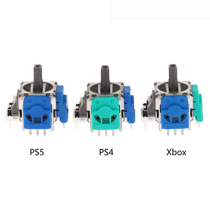 Hall Effect Joystick for PS5 for PS4 Controller Replacement 3D Analog Sensor Module for Xbox One ...