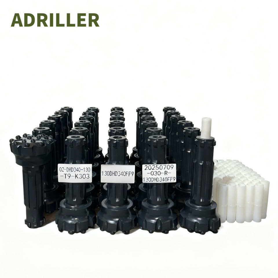 DHD340 Shank 130mm DTH Drill Bit for Mining Equipment Iron Ore Mining ...