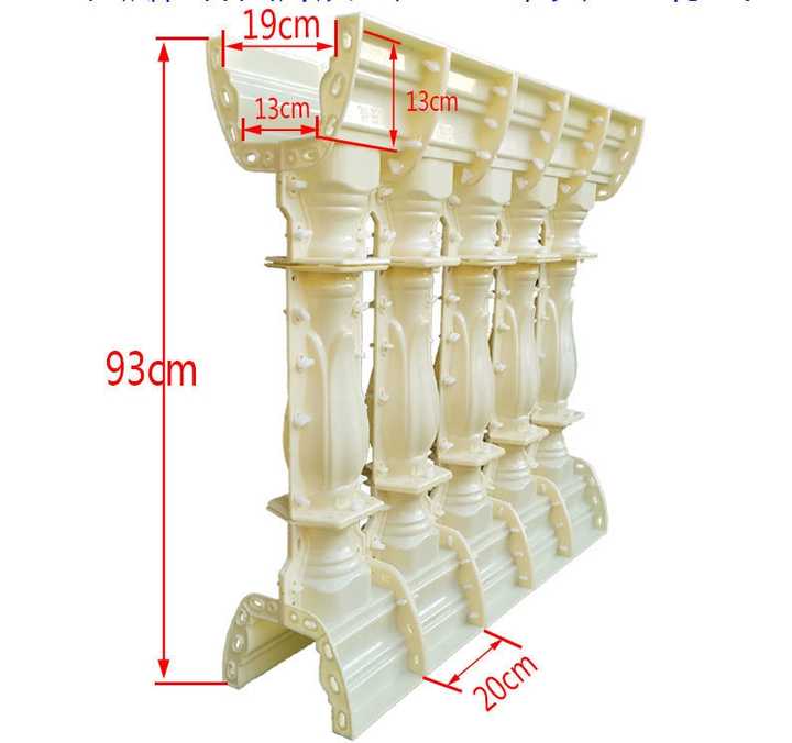 High Quality Balcony Concrete Baluster Mold - Fiberglass Molds for ...