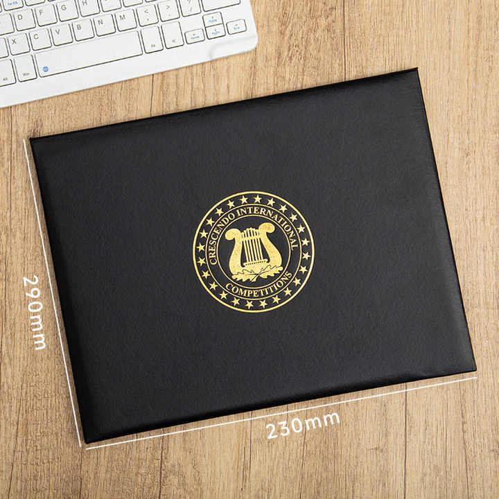 Personalized Leather Graduation Diploma Cover Folder - Custom ODM