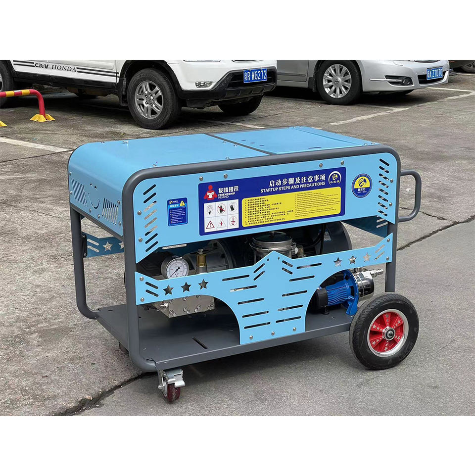 Concrete High-Pressure Water Gun Diesel High-Pressure Cleaning Machine ...