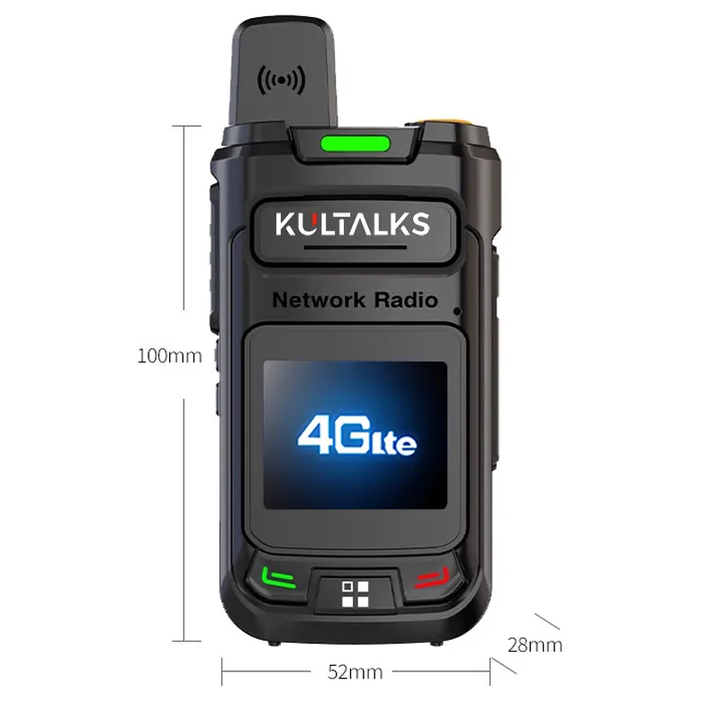 KP-805 4G LTE Two Way Radio - Global Network PTT Walkie Talkie
