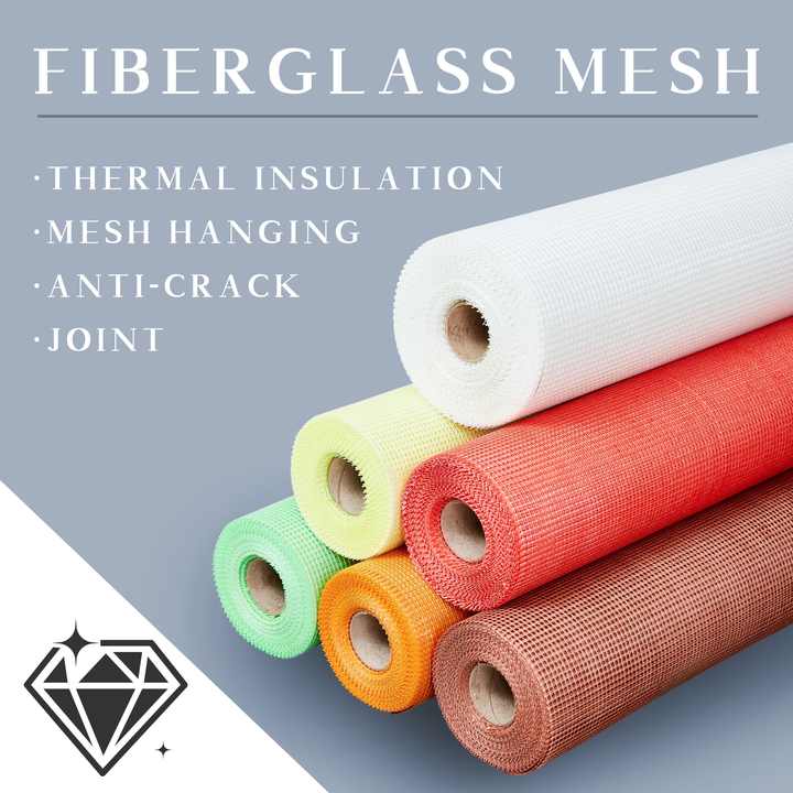 ETA Standard Anti-Crack Fiberglass Mesh - Alkali-Resistant for Stucco ...