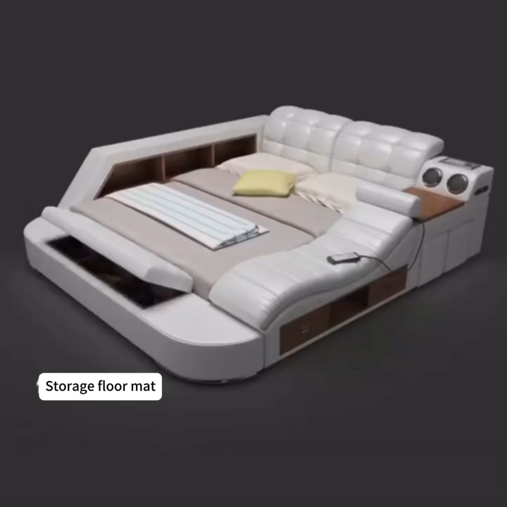 Smart Bed Table - Multi Functional King Size Bed Frame