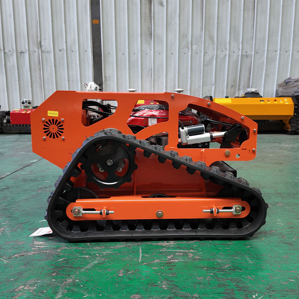 Crawler Robot Lawn Mower Self Propelled Remote Control Walking Tractor ...