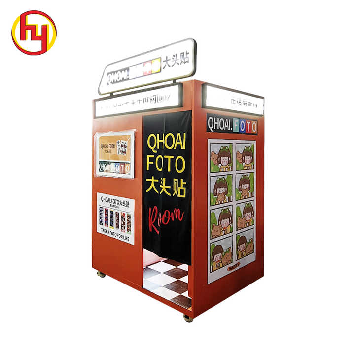 New Arrival Customized Fully Automatic HD Photo Booth Vending Machine ...