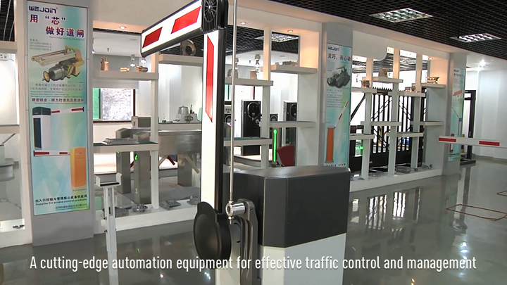Automatic Barrier Gate with Motor Cooling Fan - Avoid Over-heating