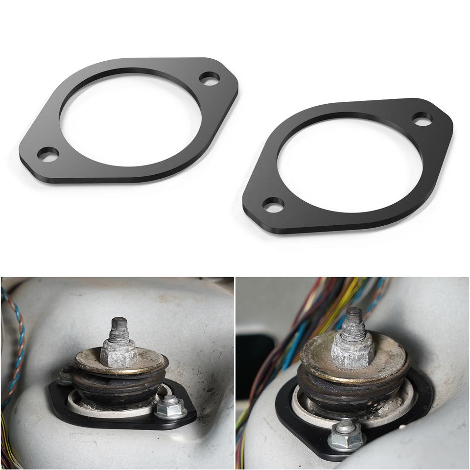 Bevinsee 2x Rear Suspension Strut Mount Reinforcement Plates for BMW ...