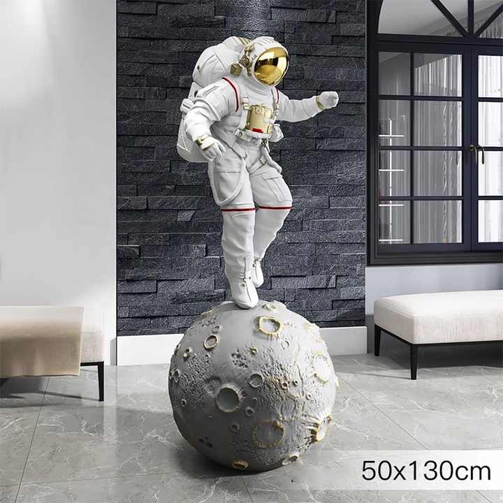 Custom Astronaut Statue - Large Spaceman Sculpture