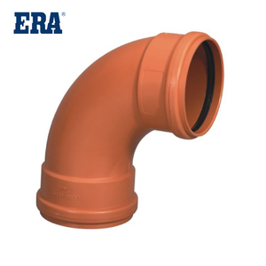 ERA Brand EN1401 EN1329 PVC Drainage Fittings 90 Degree Sweep Elbow ...