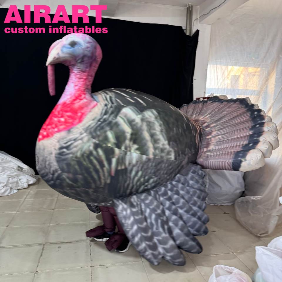 Inflatable Costumes Turkey Model Inflatable Walking Costume Animal Farm ...