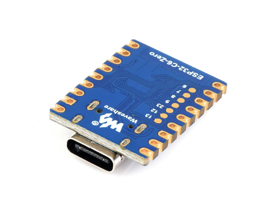Waveshare ESP32-C6-Zero-SKU-27035 ,ESP32-C6 Mini Development Board ...