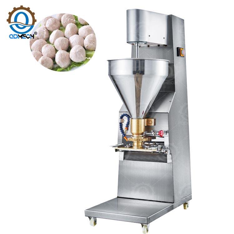 QDMECH High Capacity Meatball Making Molding Machine Electric Automatic ...