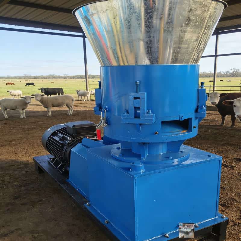 Customizable Maintenance Friendly Feed Conditioner Pellet Press Machine ...