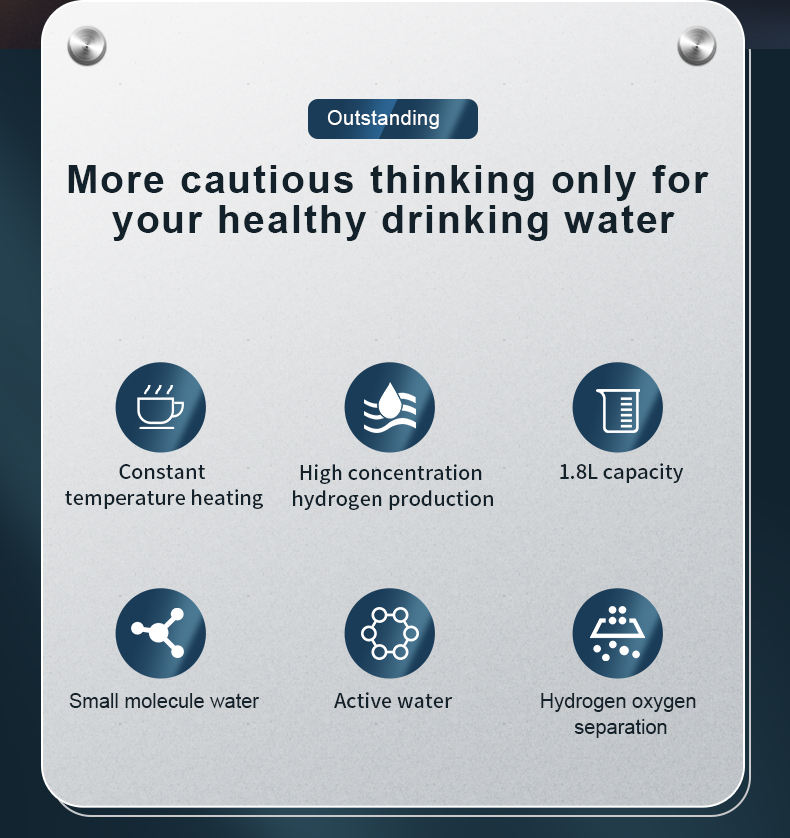 2000 Ppb Hydrogen-Oxygen Separation Electric Water Heater Kettle ...