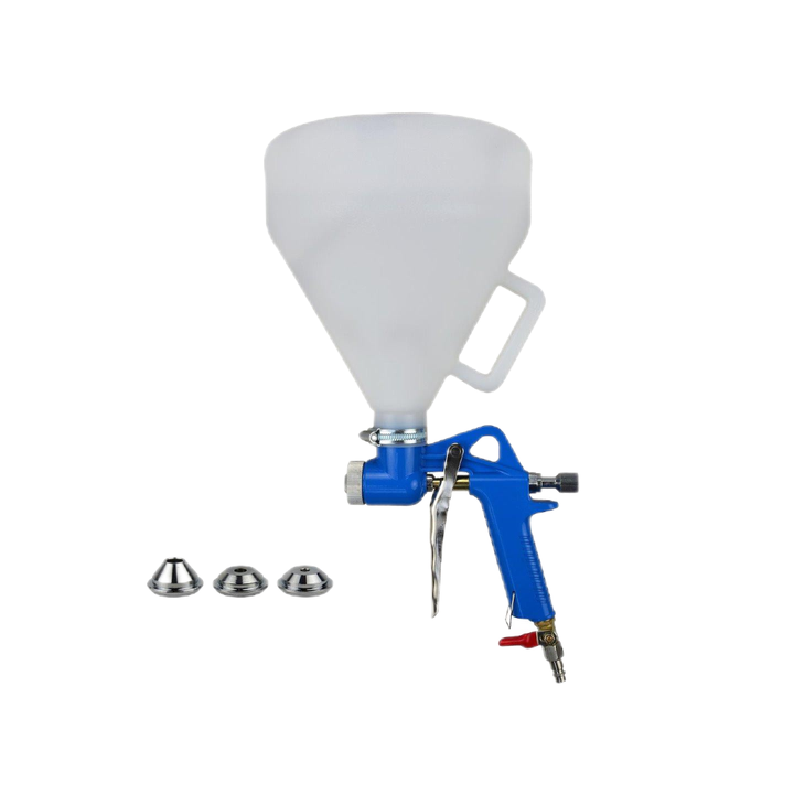 GTYPRO Hand-Powered Air Hopper Spray Gun with Stainless Steel Cup ...