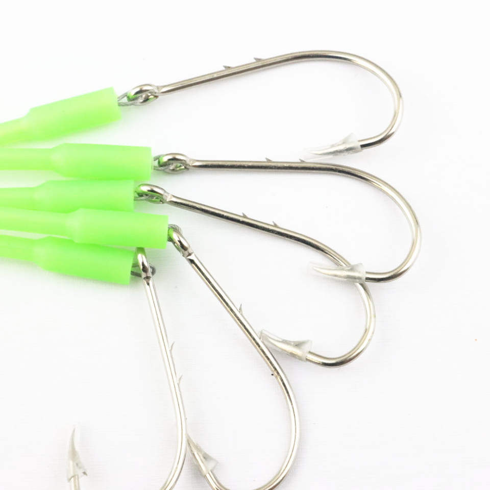 Deep Drop Demon Baitholder Hooks with Glow Sleeve for Freshwater Bass ...