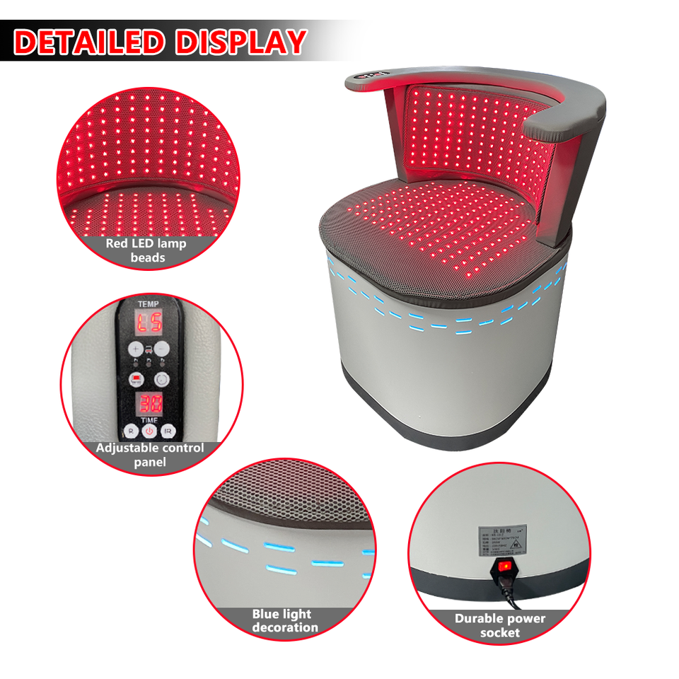 Shanglaite Red Light Therapy Mat Chair Sofa Red Light Therapi Pad ...