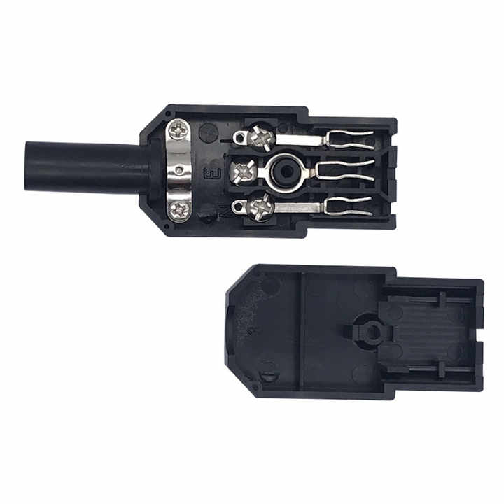 Black IEC C13 Female Connector 3 Pin Cloverleaf Power Socket 250V 10A ...