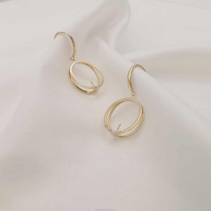 Wholesale 14K Solid Gold Pearl Earring Mountings for Anniversaries