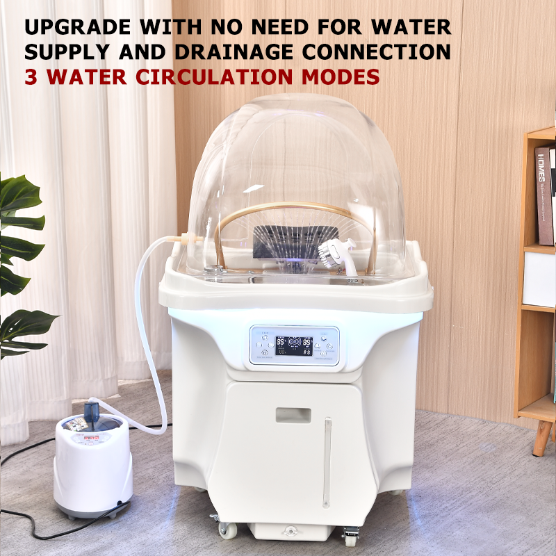 Head Spa Completely Upgraded Portable Shampoo Basin a 60-liter Capacity ...