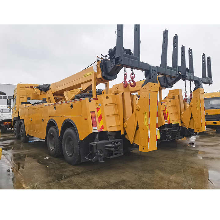 80 Tons 8x4 Dongfeng Heavy Duty Wrecker Tow Truck Bus Large Vehicles ...
