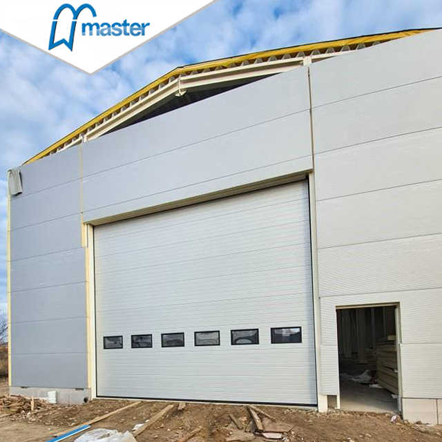Automatic Sectional Industrial Dock Door with Vision Window| Alibaba.com
