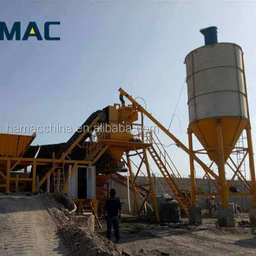 2025 HAMAC 30 Cubic Meters Mini Ready Mobile Concrete Batching and ...