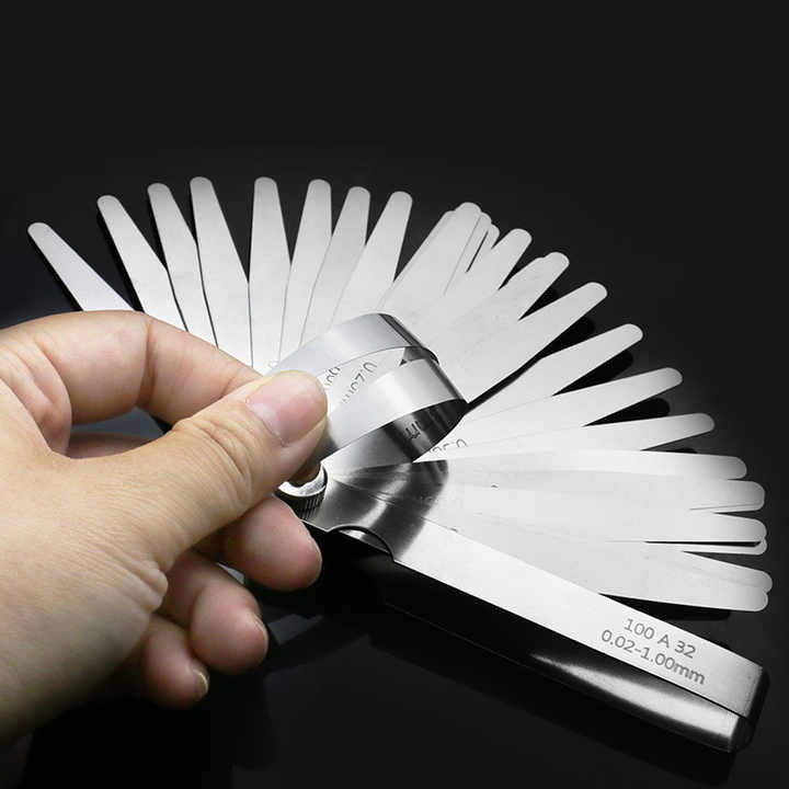 Multiple Specifications Feeler Gauge Metric Size 0.01-1mm Thickness ...