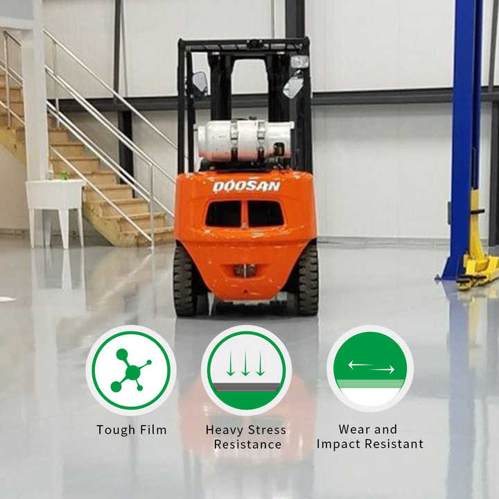 Salux Water-Based Epoxy Resin Floor Coating - Durable & Versatile