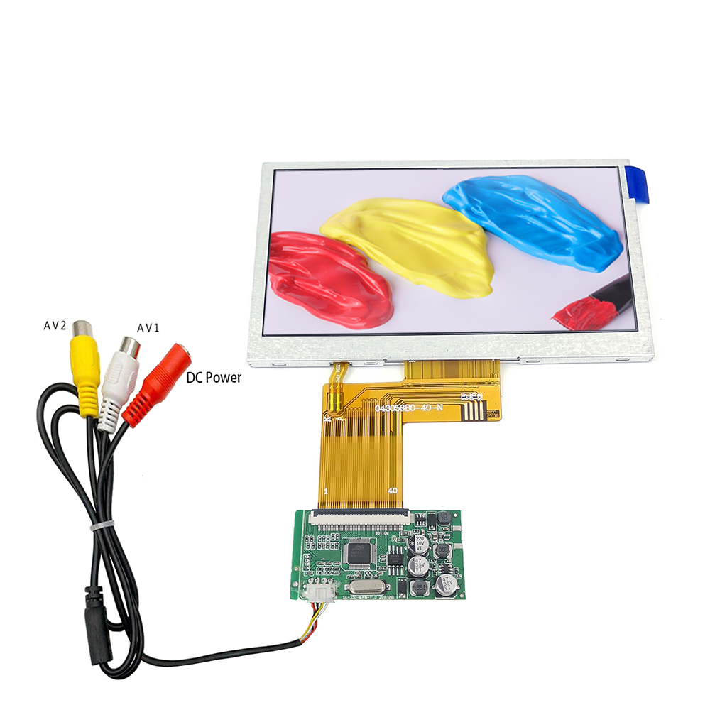 China Low Price 4.3 Inch 480x272 RGB 24bit 350 Bright TFT LCD Display Module - Quotation - GNS ...
