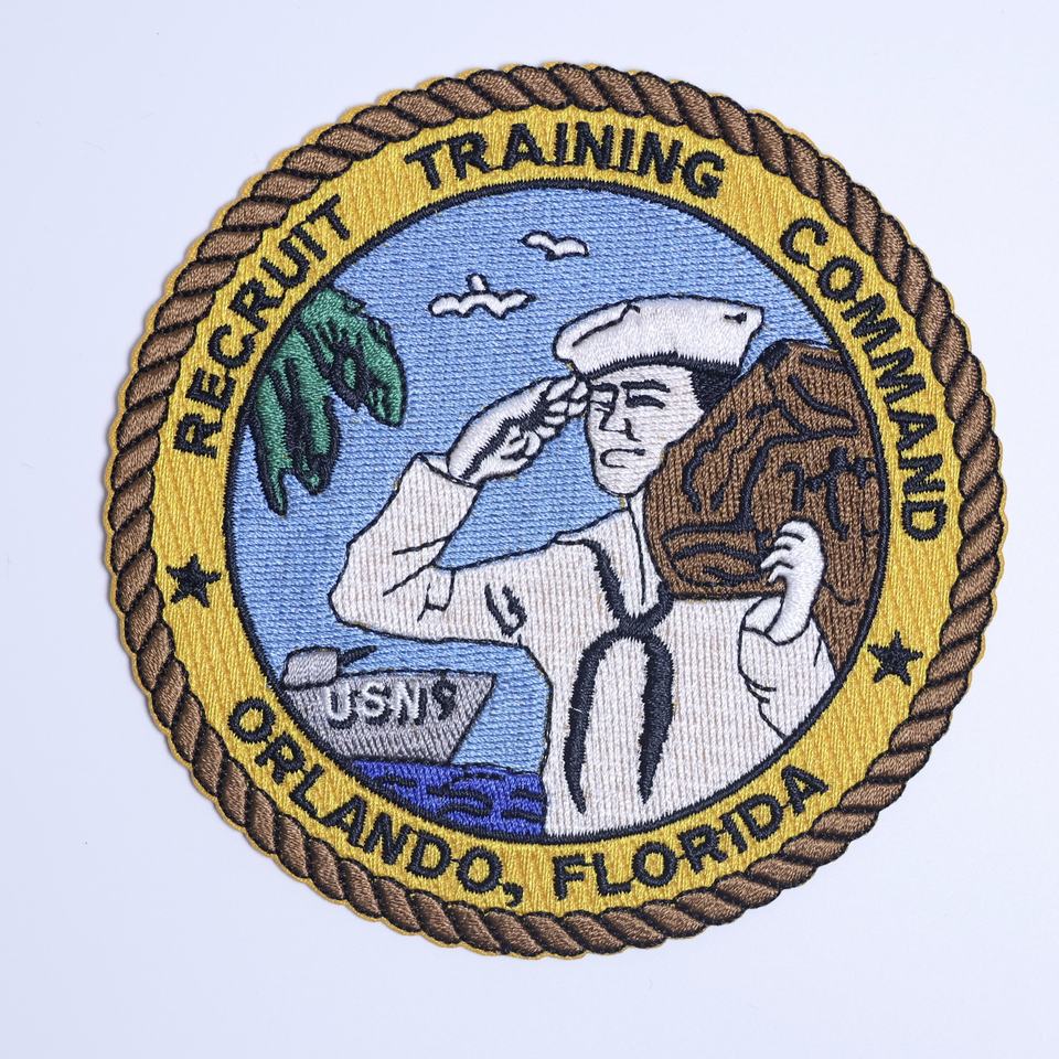 Low MOQ Wholesale Custom Iron-on or Sew-on Embroidery Patches with ...