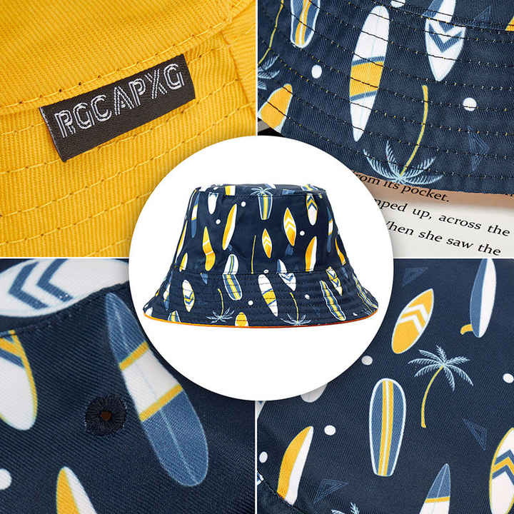 Custom All over Print Reversible Quick-Drying Canvas Hat