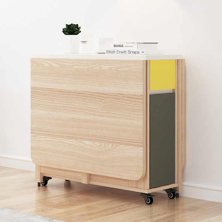 Extendable Wood Dining Room Set - Space Saving Furniture