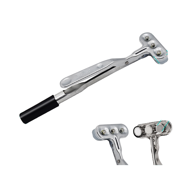 Magnetic Vacuum Safety Punch Pick-up Hand Tool - Durable & Efficient