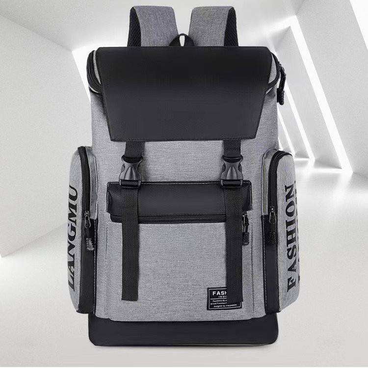 Unisex Large Capacity School Backpack - Waterproof & Stylish