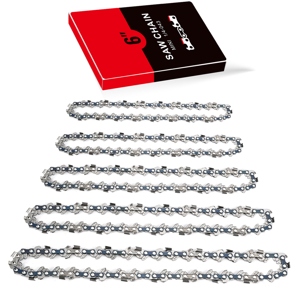 6-inch Mini Chainsaw Replacement Chain For Cordless Electric Convenient ...